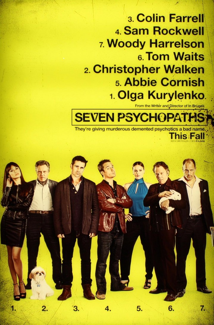 Seven Psychopaths : Un film totalement fou